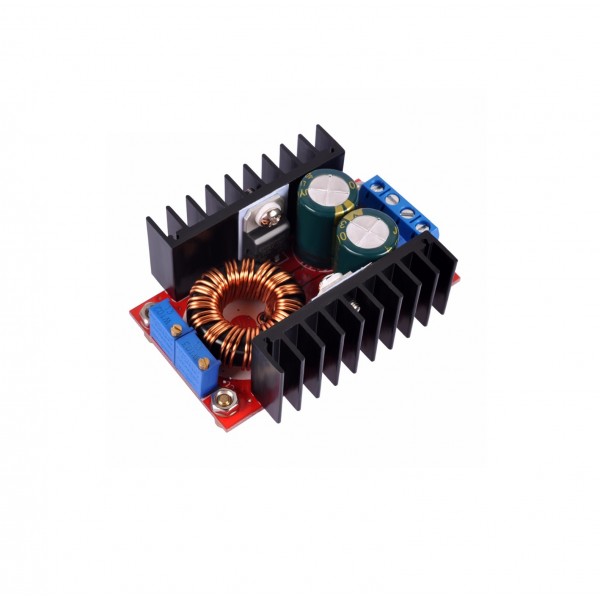 QSKJ DC-DC Verstelbare Step-up Boost Converter 150W - Met Stroombegrenzer - DC-DC150W-CC